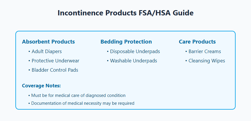 Understanding FSA/HSA Coverage for Incontinence Products – underx